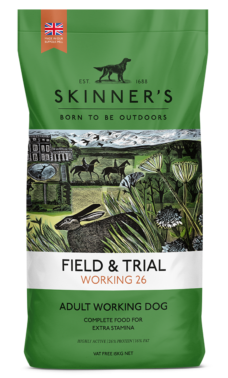 Working Gun Dog Food For The Season | Skinner’s